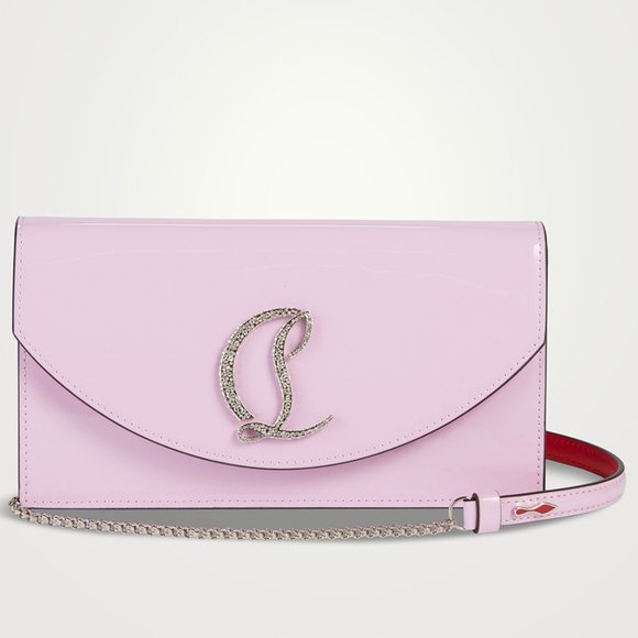 Christian Louboutin | Bags | Christian Louboutin Loubi54 Strass Crystal ...
